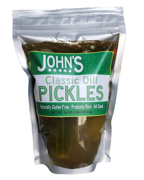 Classic Dill Pickles – John's Super Foods